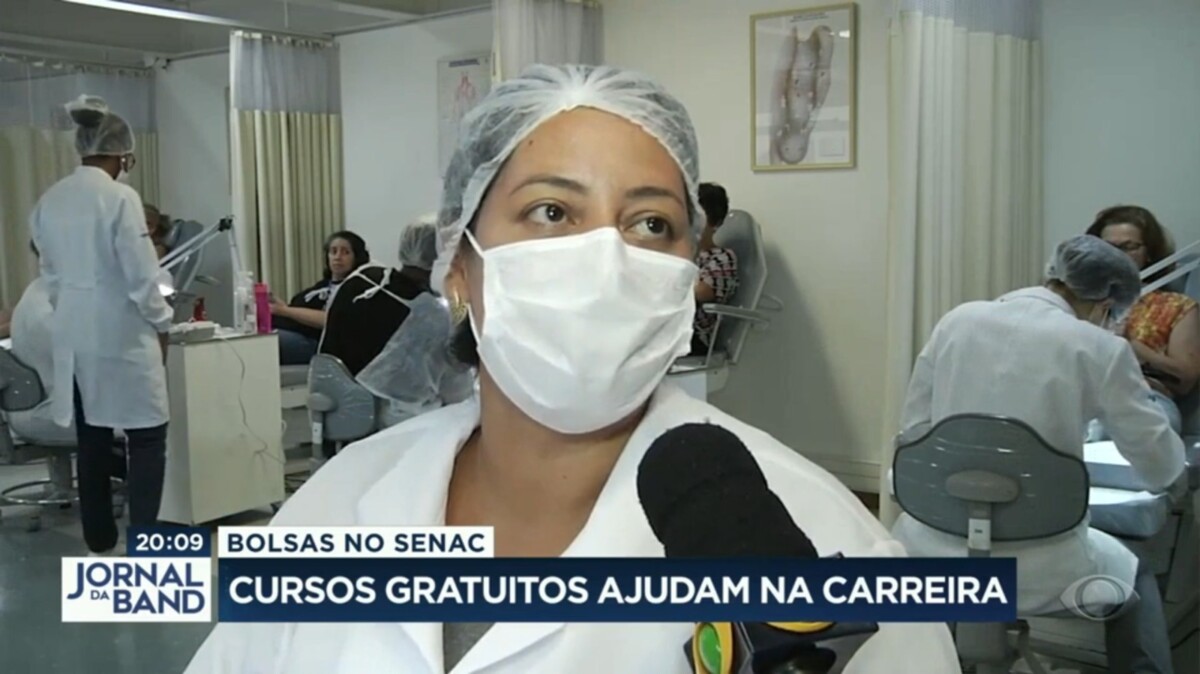 Jornal da Band aborda as oportunidades geradas pelo programa de bolsas do Senac Campinas ...